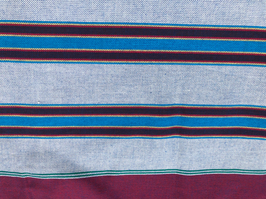Maroon, purple and blue kikoi – Tiro Tribe