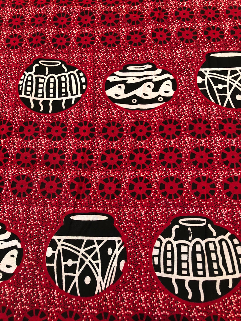 Red Africa Kanga – Tiro Tribe